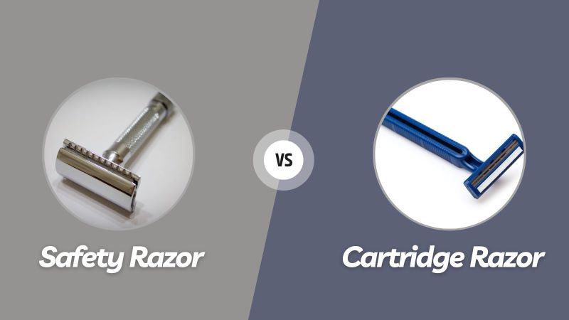 Safety Razors vs. Cartridge Razors: What's the Difference? - Color Fans